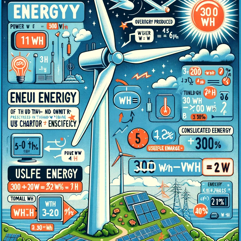 Conversion de l'énergie et rendement - Exercice corrigé