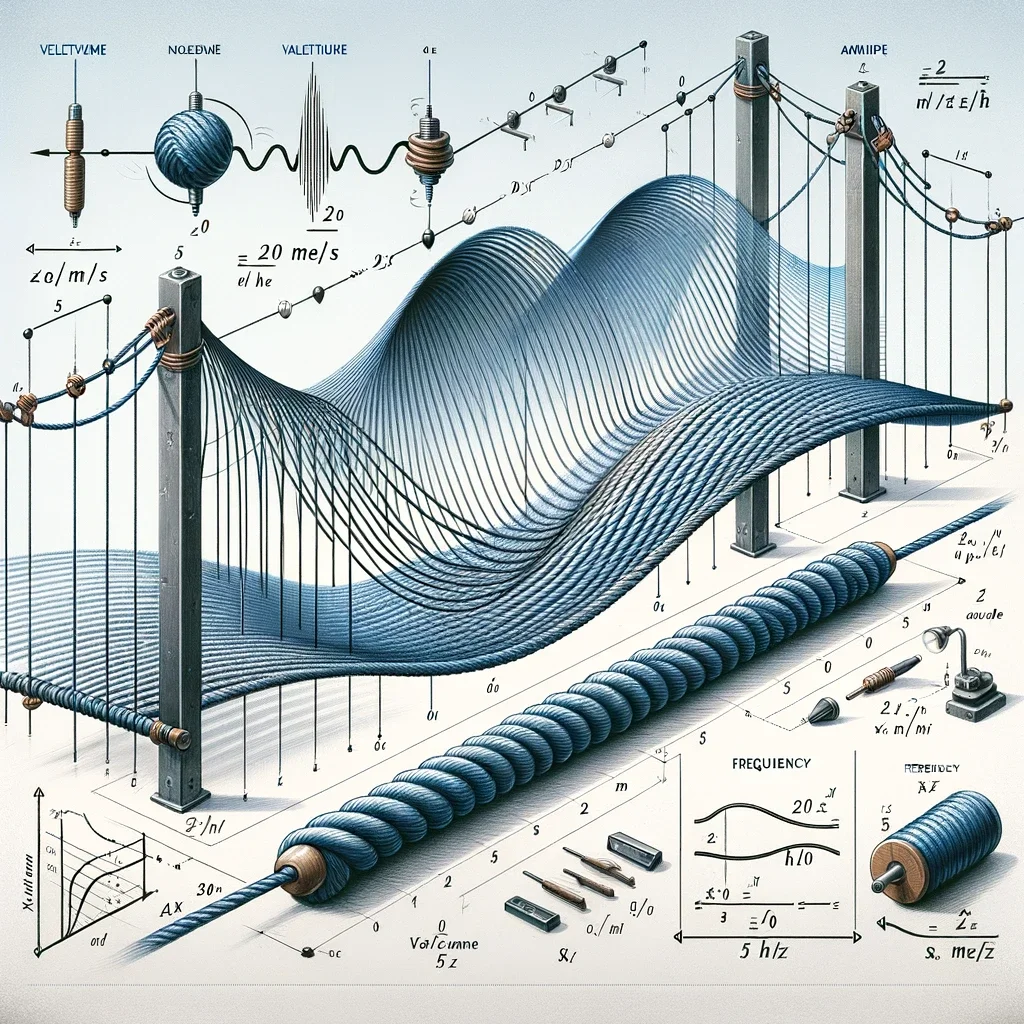 Onde Mécanique sur une Corde - Exercice corrigé